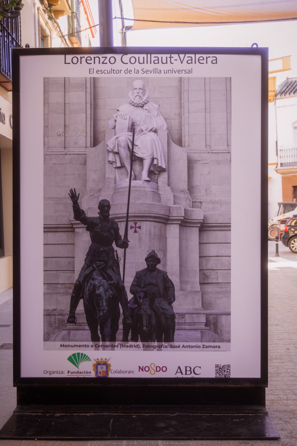 Exposición de Coullaut Valera en la calle San Pedro, Marchena ...