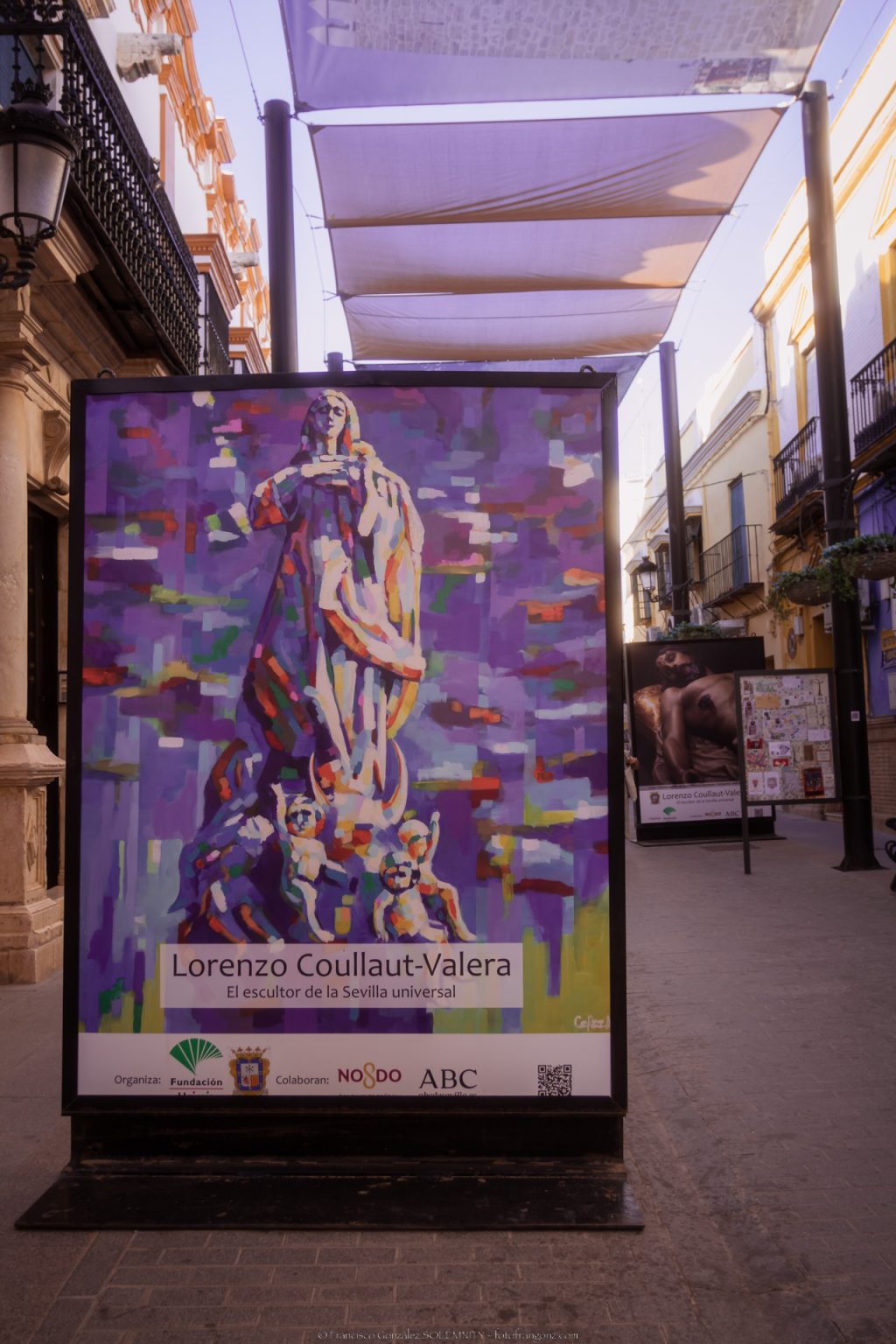 Exposición de Coullaut Valera en la calle San Pedro, Marchena ...