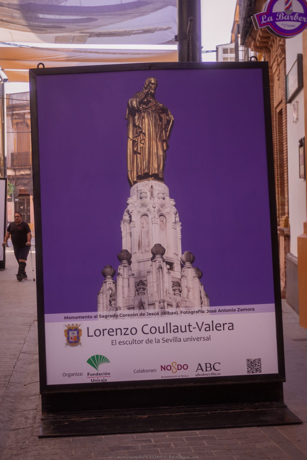 Exposición de Coullaut Valera en la calle San Pedro, Marchena ...