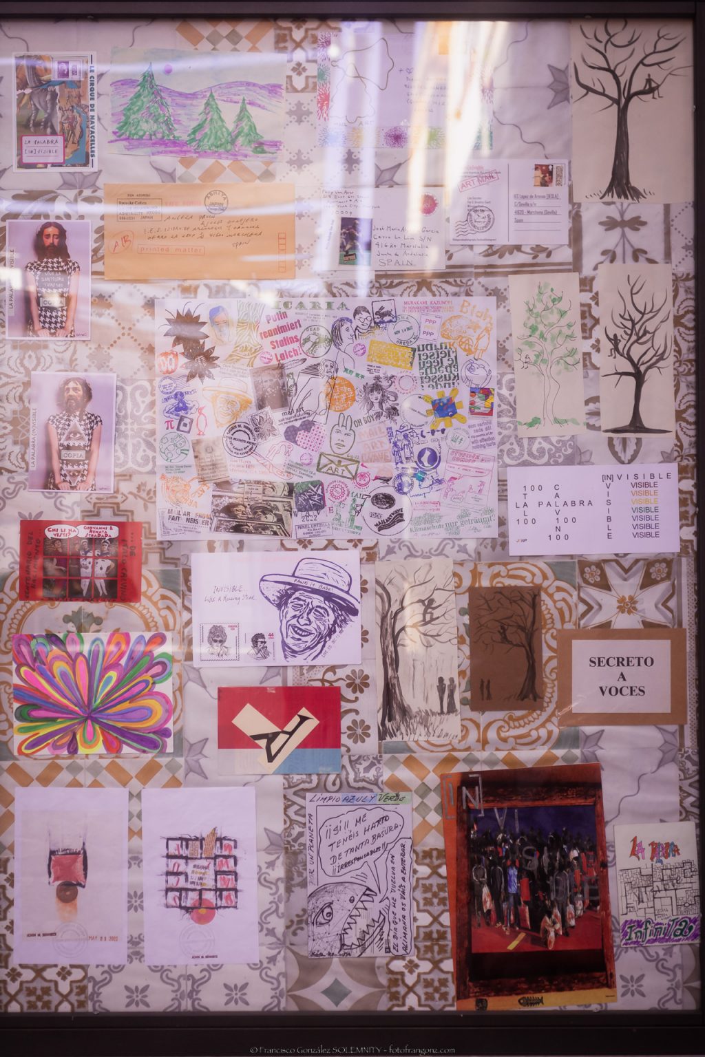 Exposición de Mail Art en la calle San Pedro de Marchena - Francisco ...