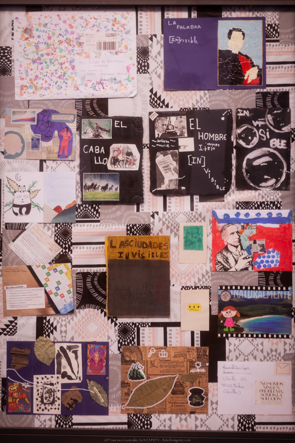 Exposición de Mail Art en la calle San Pedro de Marchena - Francisco ...