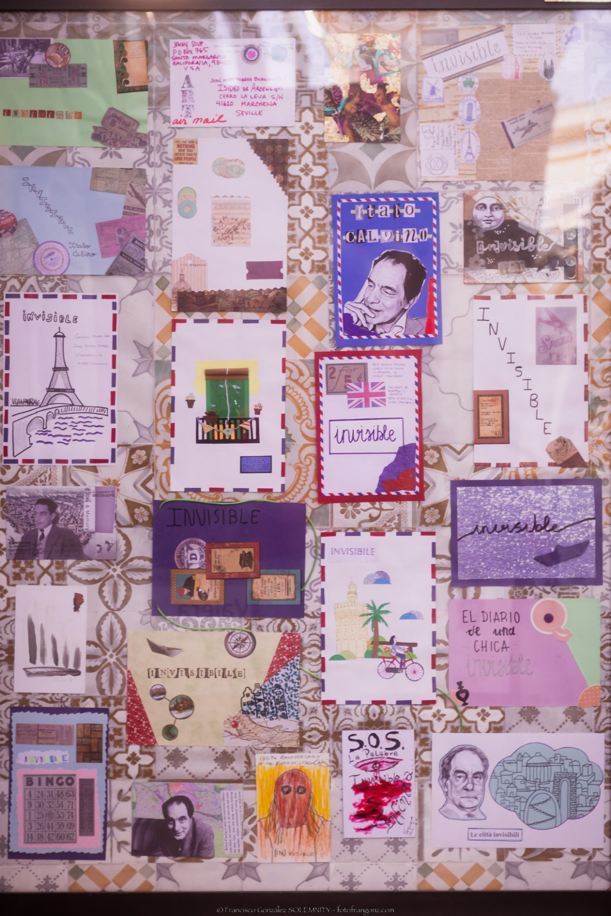 Exposición de Mail Art en la calle San Pedro de Marchena - Francisco ...